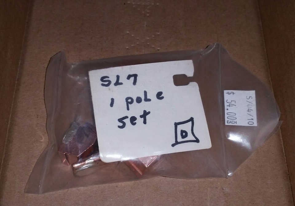 1 pole set for SL7 SL-7 SQUARE D CONTACT KIT 1 POLE SET USED | eBay