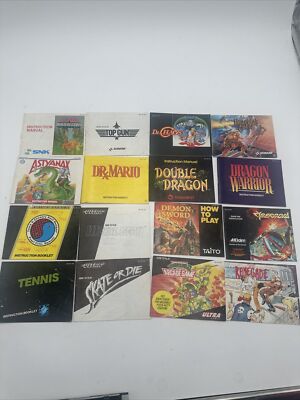 NES Game Manuals (Pick & Choose) | eBay