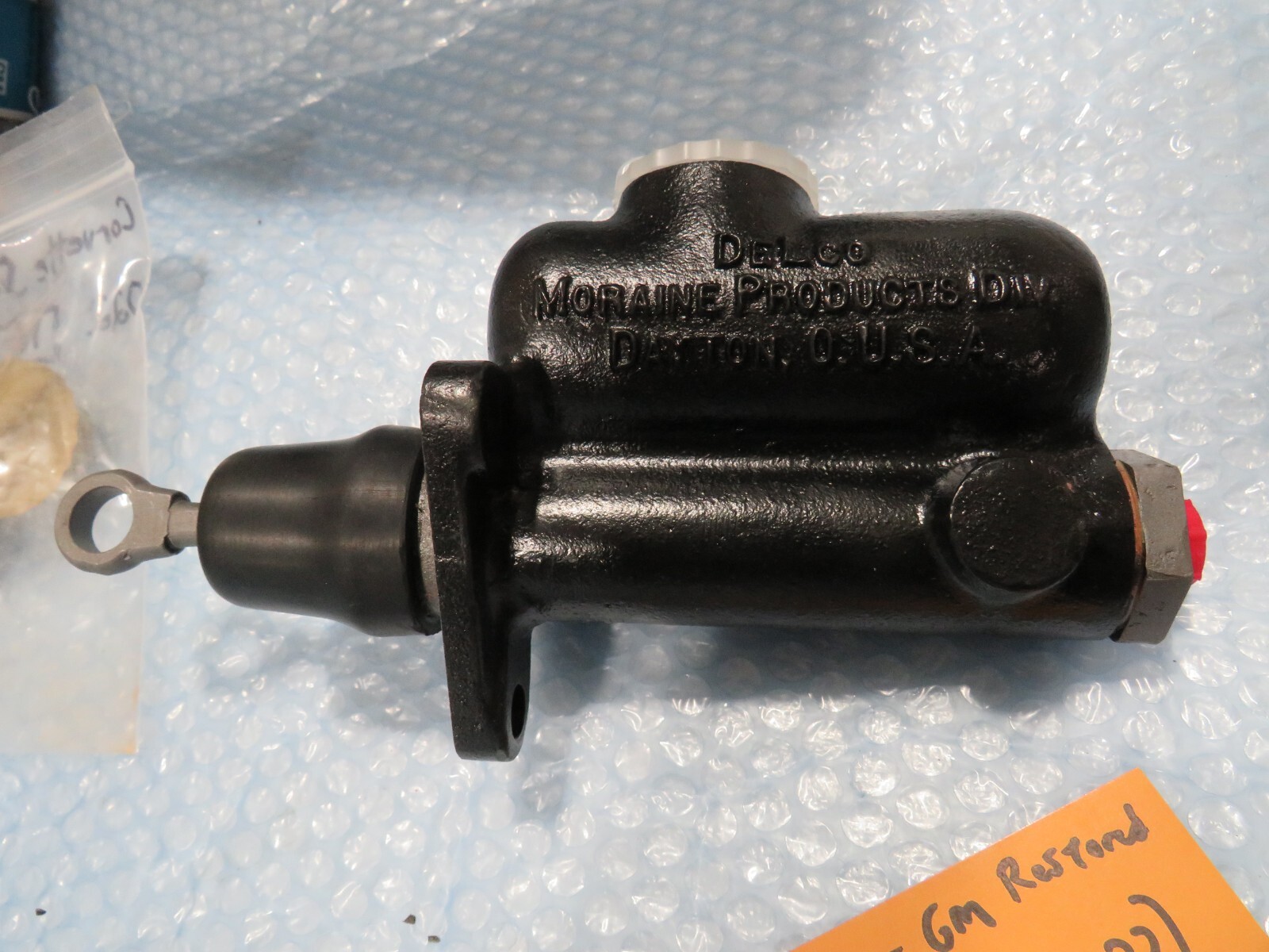 1959-1962 C1 Corvette Master Cylinder #5456022 Orig GM Prof Restored ...