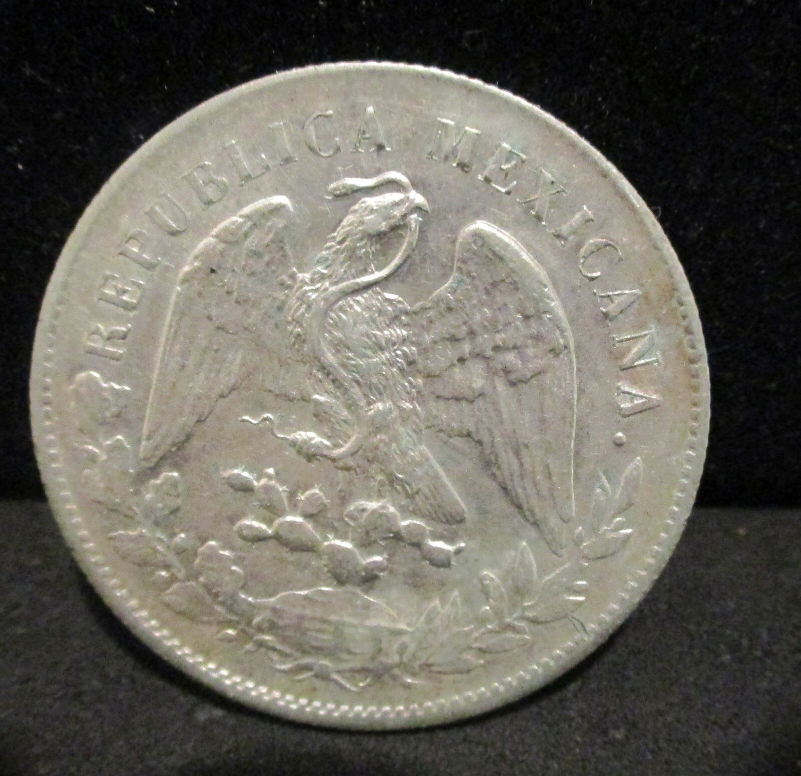 1898- Go Mexico Silver Un Peso ENN COINS | eBay