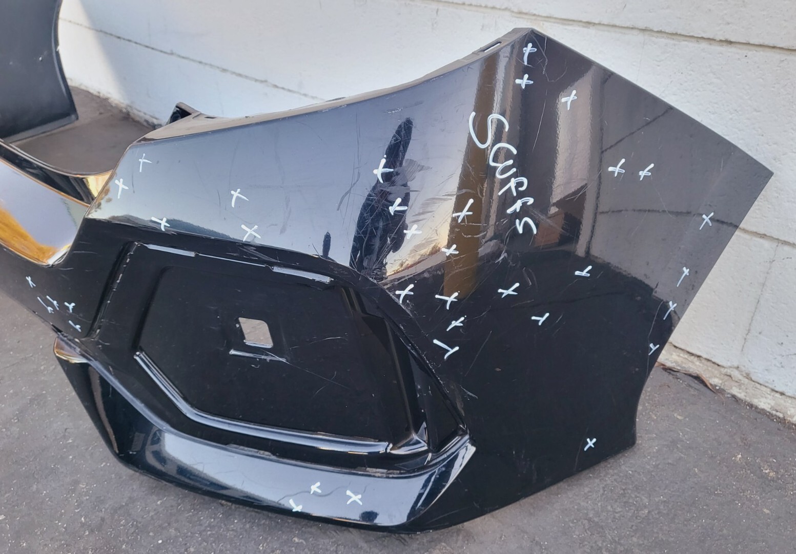 2017 Honda Civic Hatchback Rear Bumper Oem/ 71501 TGG Zz00 for sale ...