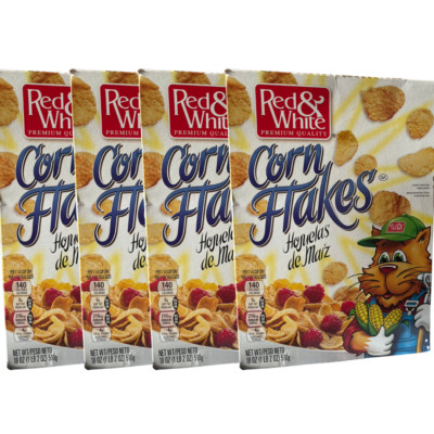 Red & White Cornflakes - 510g (Pack of 4) - Tariffs are paid by us for ...