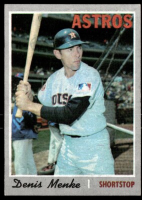 1970 Topps Baseball #155 Denis Menke Houston Astros | eBay