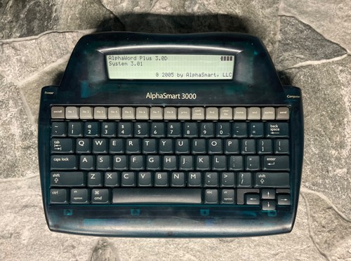 TESTED, INSPECTED, UPDATED AlphaSmart 3000 ~ USB CABLE ~ ALL BATTERIES ...