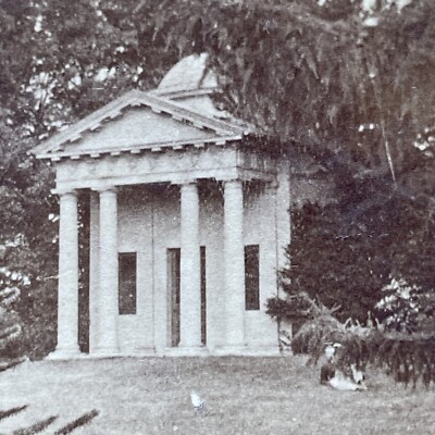 Antique 1870s Temple Of Bellona Kew Gardens England Stereoview Photo ...