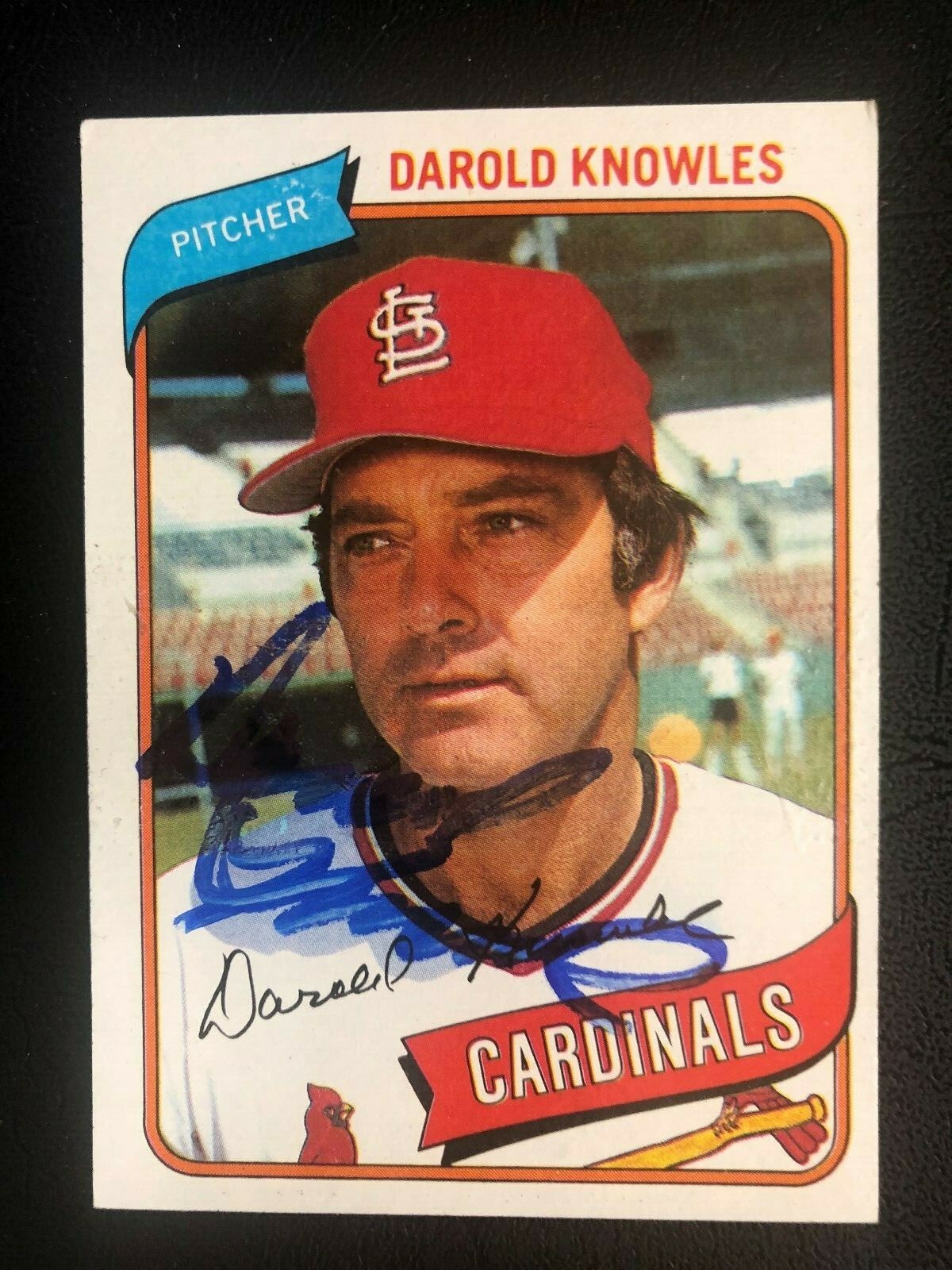 1980 Topps SIGNED: Darold Knowles, CARDINALS #286 | eBay