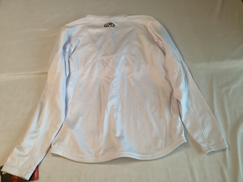 Rawlings Baseball Fleece Pullover White New With Tags Youth Xl $40.99 ...