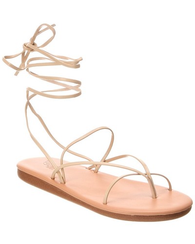 Ancient Greek Sandals String Flip Flop Leather Sandal Women's | eBay