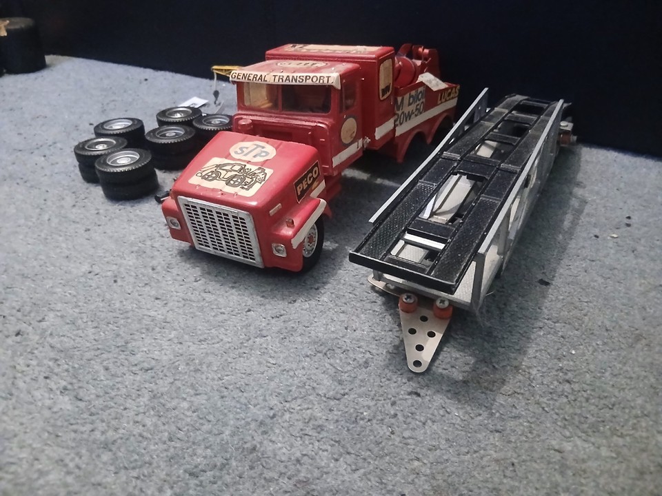 Vintage Fire Truck Toy Cars, Tucks, and Lorrys Job Lot | eBay UK