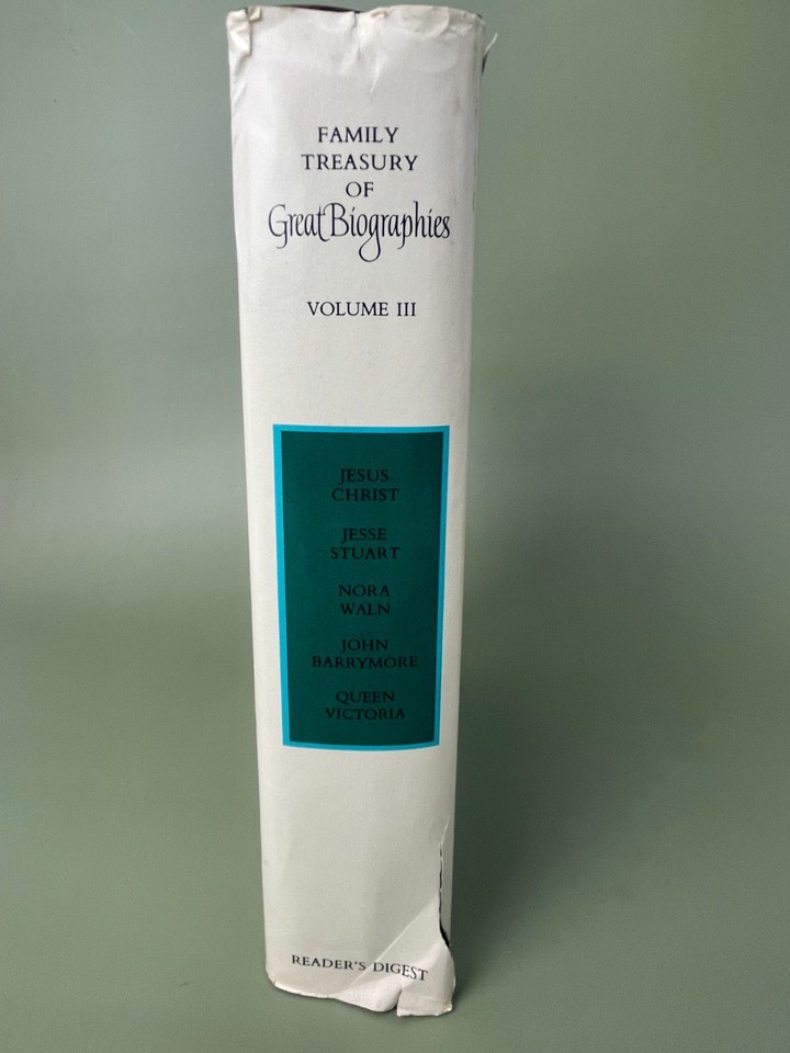 Reader's Digest Family Treasury Great Biographies Volume III Book First ...