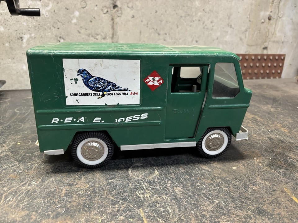 Vintage Buddy L REA Express Carriers Delivery Van, Original Truck | eBay