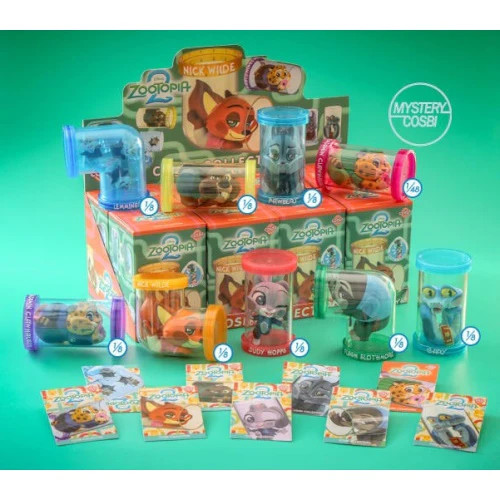 Disney Zootopia 2 Water Tube Cosbi Figure Series Hot Toys 3-Inch Mini ...