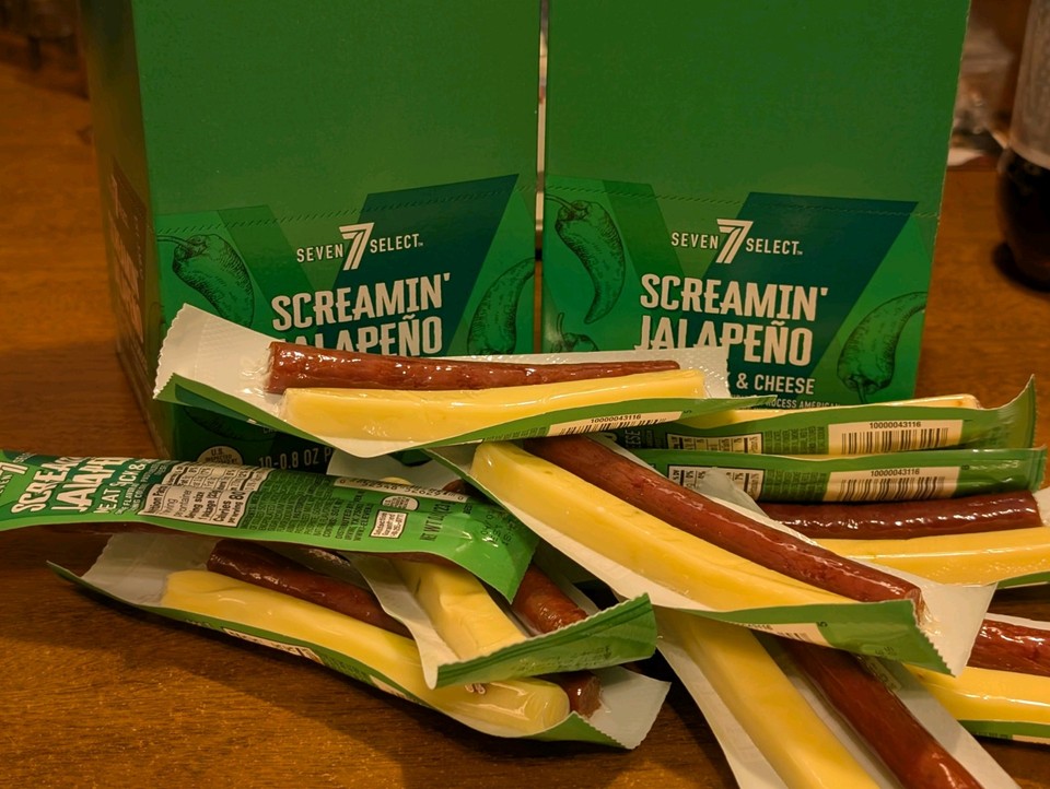 Seven 7 Select Meat Stick And Cheese Jalapeno 3 Boxes Of 10 Seven 11 ...