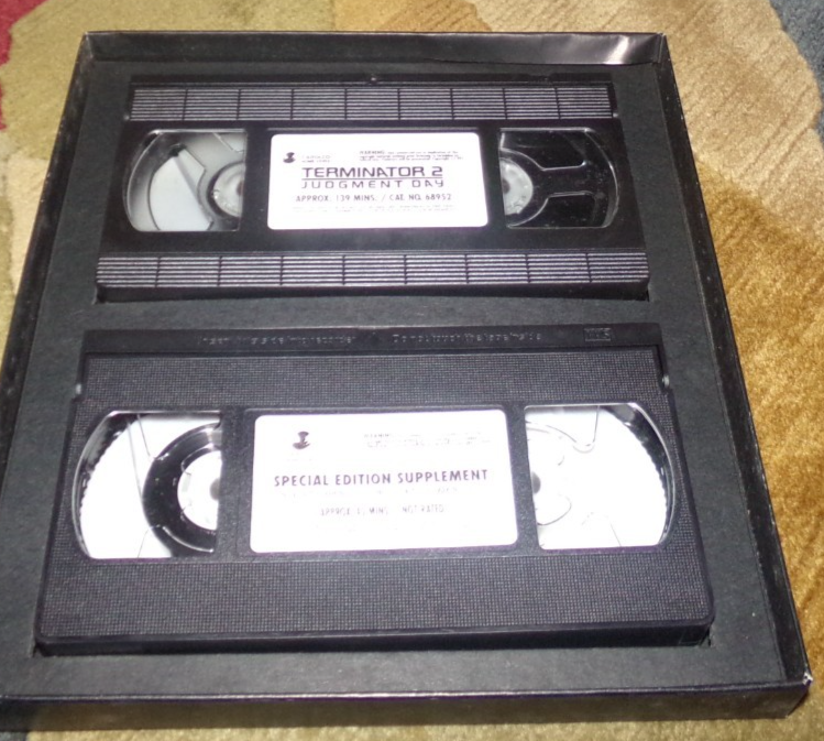 TERMINATOR 2 JUDGMENT DAY 1993 SPECIAL EDITION VHS BOX SET | eBay