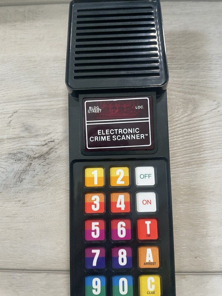 Vintage Stop Thief Electronic Cops And Robbers Board Game 1979 WORKS ...