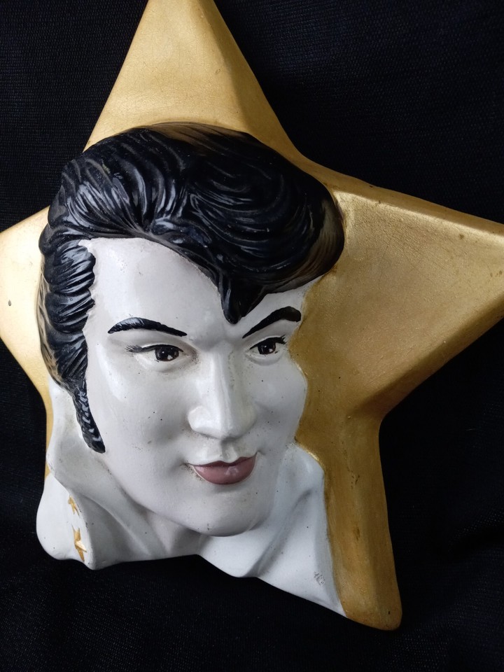 Elvis Presley Ceramic Star Shaped Wall Décor signed | eBay