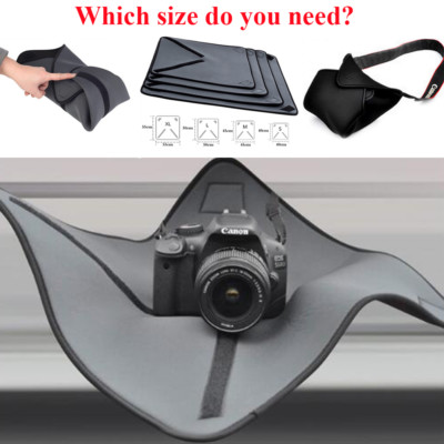 Waterproof Camera Wrap Cloth Protective Cover Bag Body For Canon Sony ...