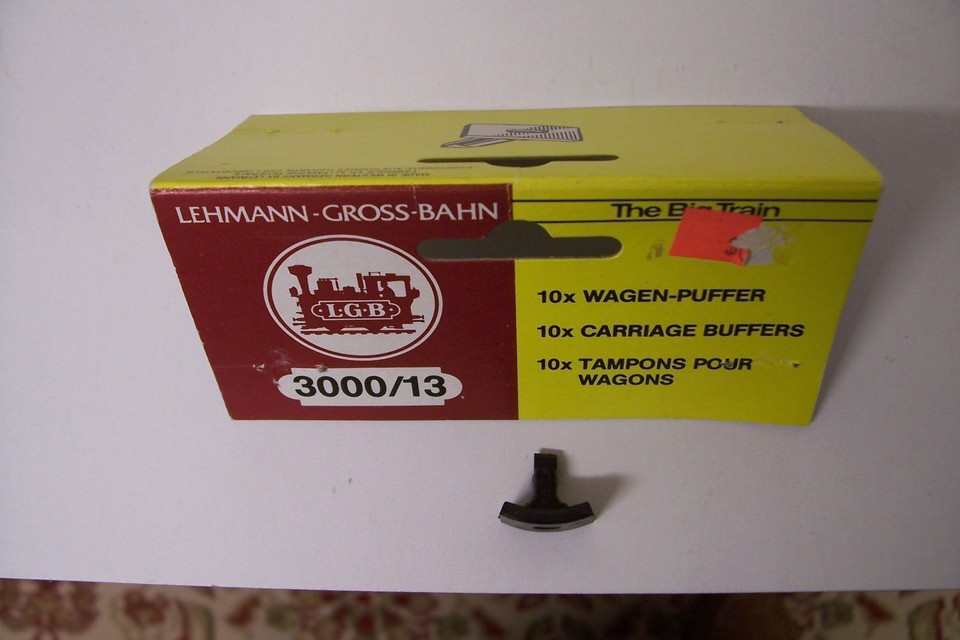 (079) LGB G SCALE ROLLING STOCK BUFFER # 3000/13 NEW FROM PACKAGE. SEE ...