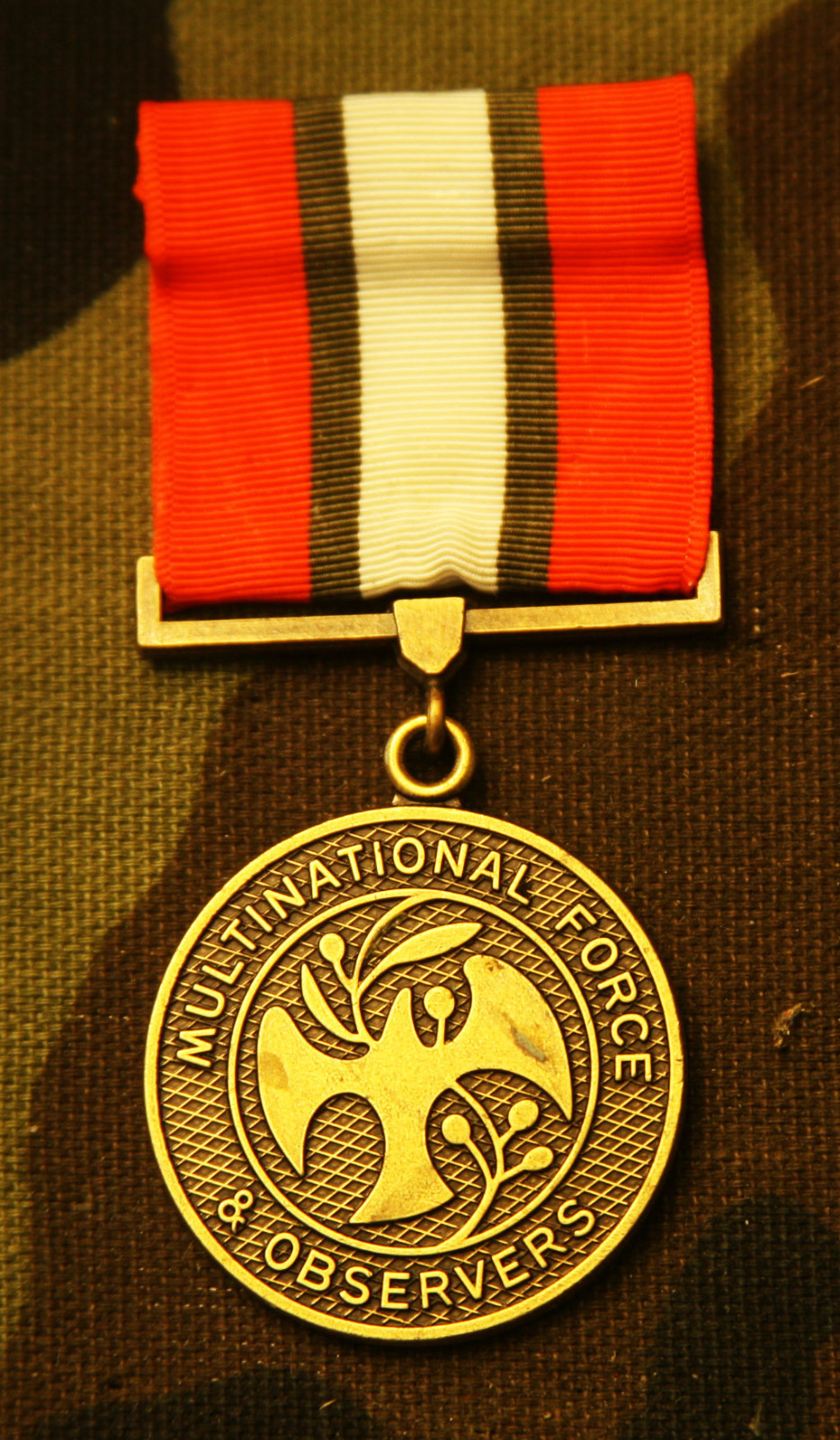 UN MULTINATIONAL FORCE AND OBSERVERS MEDAL; FULL SIZE | eBay