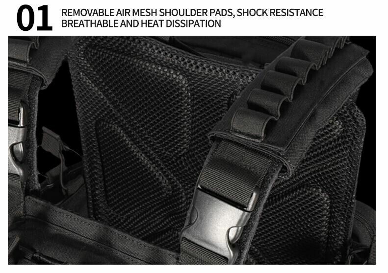 Urban Assault Desert Fox Tactical Vest Plate Carrier W/ Level III Armor ...