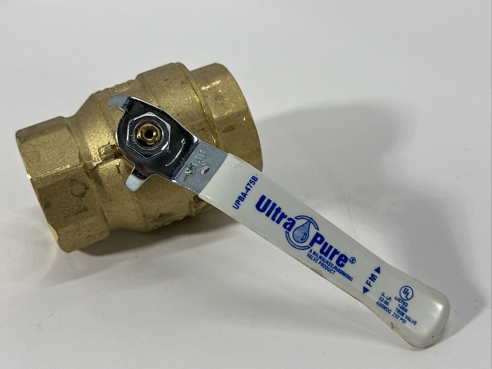 1-1/2” Milwaukee Ultra Pure Ball Valve Threaded Lead Free UPBA-475B | eBay