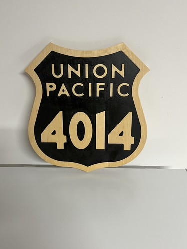 Custom 4014 Big Boy Union Pacific Number Board Badge | eBay