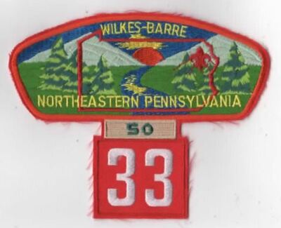 Wilkes-Barre CSP Northeastern Pennsylvania Council RED Bdr. [VA-1398 ...