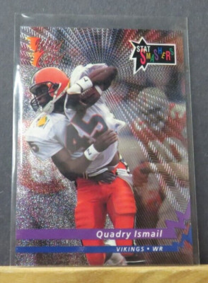 Quadry Ismail 1993 Wild Card Stat Smashers Card # CSS-112 | eBay