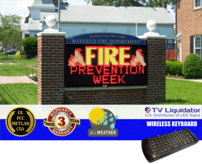 69" x 36" Outdoor Programmable LED Signs ~ UL, MET, CSA, FCC - TV ...