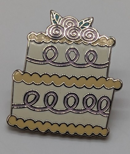 Wedding Cake Enamel Pin Wizardpins New | eBay