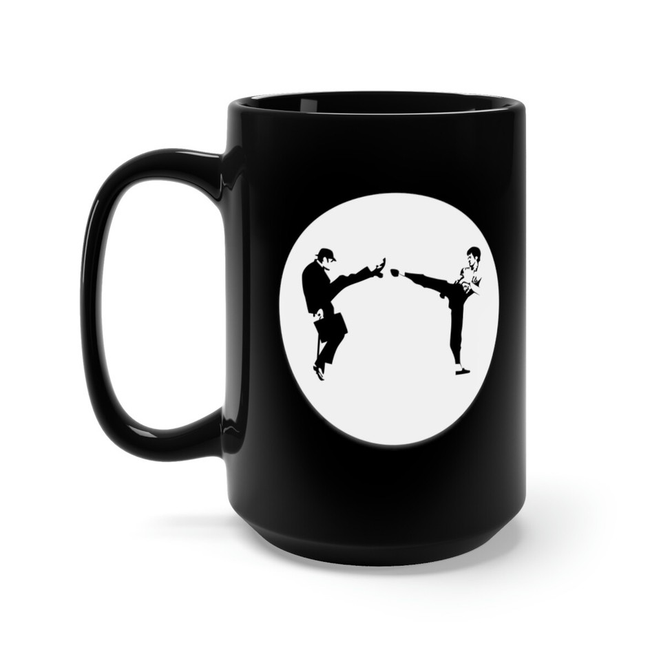 An epic battle - Black Mug 15oz by JC Designs | eBay