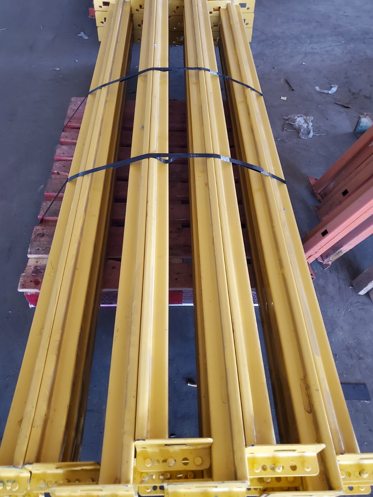 96" x 2.5" Interlake Teardrop Beams Pallet Rack Shelving | eBay