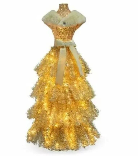 Winter Wonder Lane 4ft Prancer Pre-Lit LED Dress Form Christmas Tree # ...