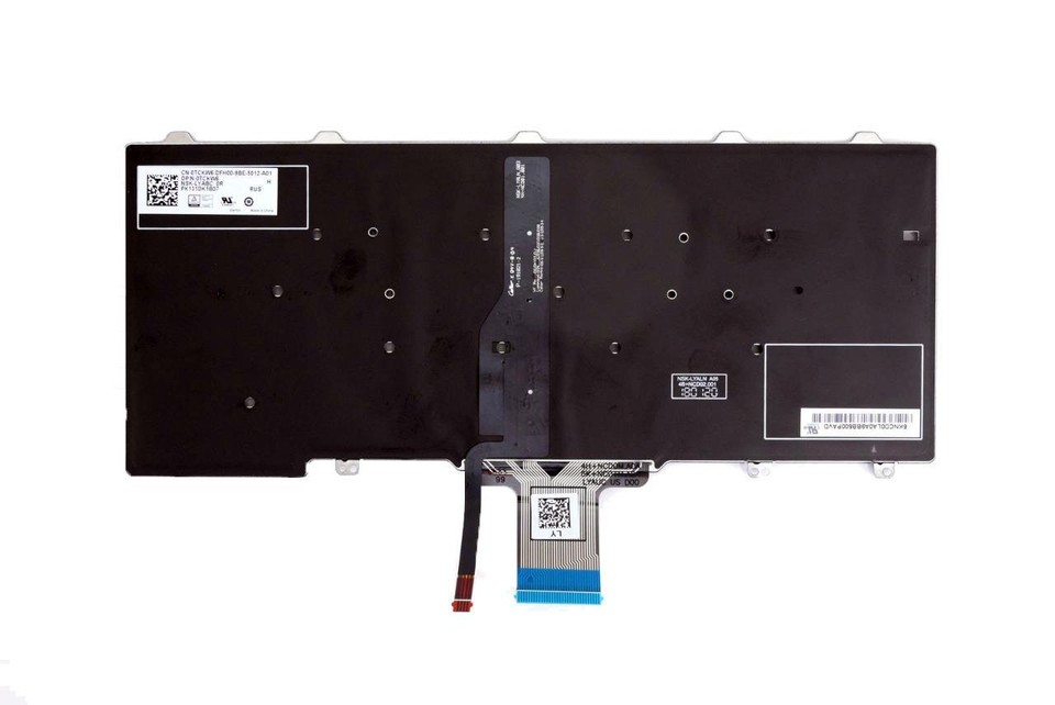 New DELL Latitude Russian RU Keyboard 5250 E7250 0TCKW6 Backlit TCKW6 ...