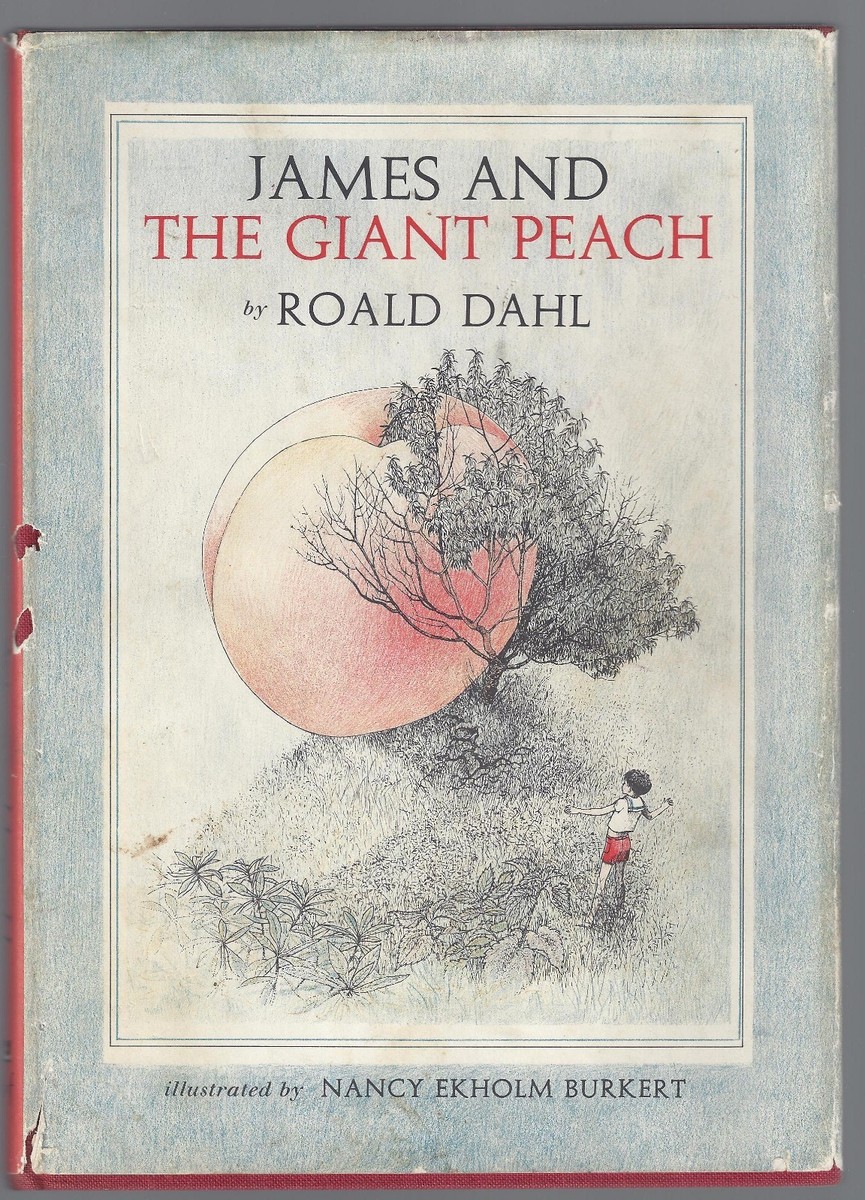 James And The Giant Peach By Dahl Roald Jonkers Rare Books