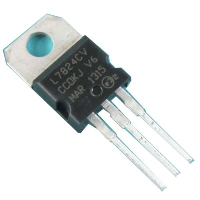 10pcs/lot L7824CV TO220 L7824 TO-220 7824 LM7824 MC7824 new IC In Stock ...
