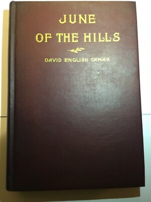 Signed June of the Hills David Camak HC Lake Junaluska 3rd edition 1946 ...