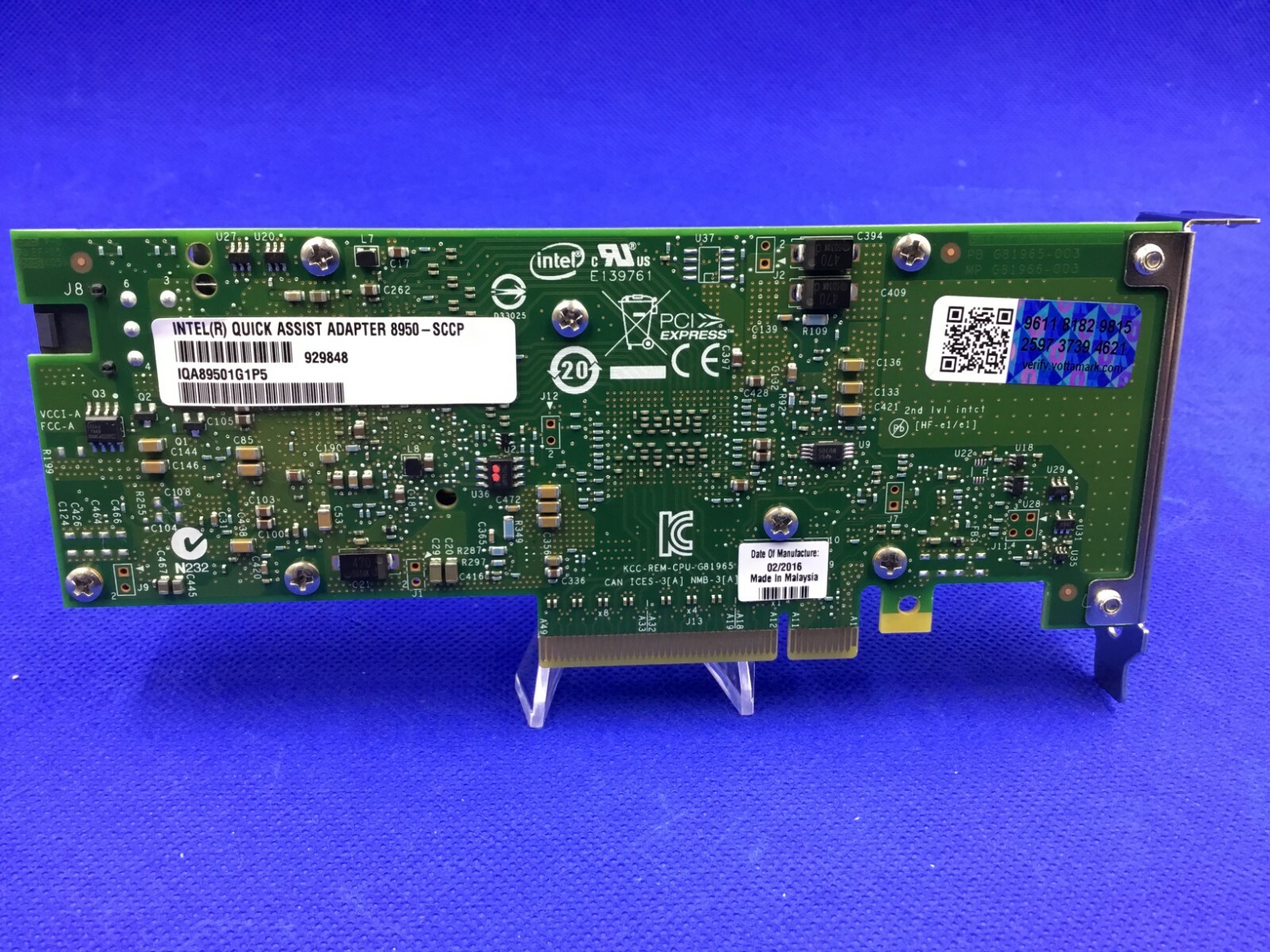 IQA89501G1P5 Intel QuickAssist 8950 IQA89501G1P5 Adapter 8950-SCCP | eBay