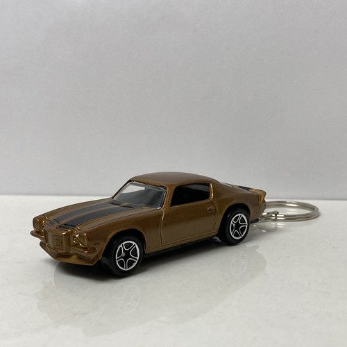 RARE KEY CHAIN GOLD CHEVY CAMARO Z28 CUSTOM LIMITED EDITION 1970 1971 ...