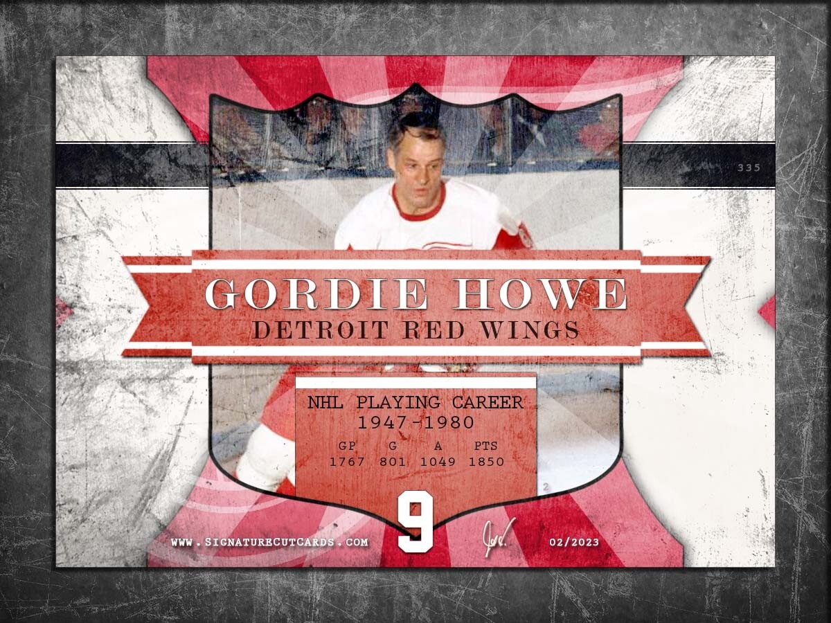 Gordie Howe Asas Vermelhas Detroit Red Wings | Biografia E Wiki