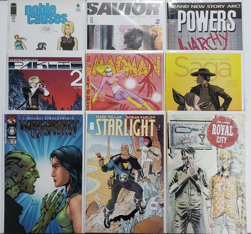 B Mixed Lot of 17 Comics | Wildfire | Shadowhawk | Reborn | Redneck ...