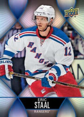 #49 Eric Staal - New York Rangers - 2016-17 Upper Deck Tim Hortons ...