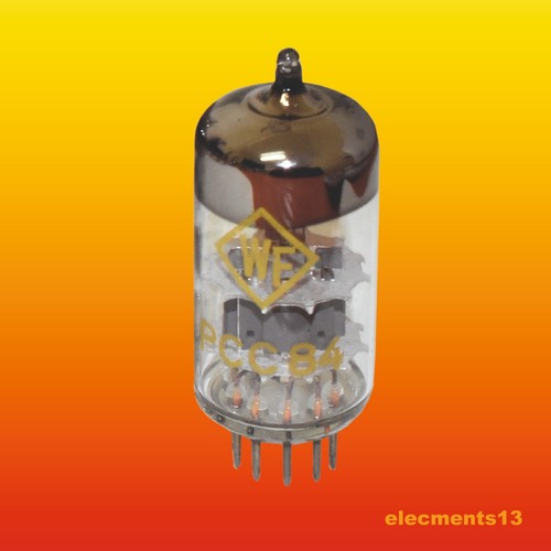 PCC84 WF (RFT) DOUBLE TRIODE VHF TUBE NOS =30L1 7AN7 ~8T27 B319 ECC84 ...