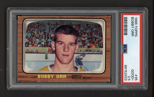 1966 TOPPS #35 BOBBY ORR ROOKIE CARD PSA 2.5 GOOD+ | eBay