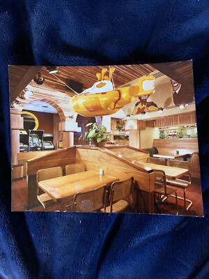 Yellow Submarine Restaurant 8 X 10 Color Photograph The Beatles Sgt ...