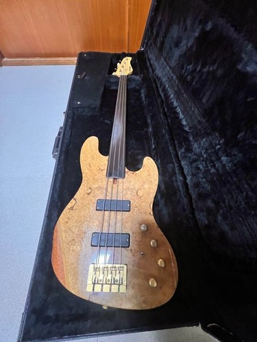 Schecter Fretless Electric Bass Guitar w/ Hard Case – Clean Condition ...