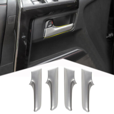 For Toyota 4Runner 2010-2023 Chrome Silver Interior Door Handle Cover ...