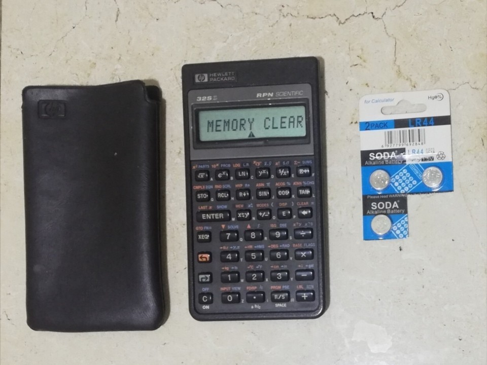 CALCULATOR HP-32S II VINTAGE WORKING | eBay