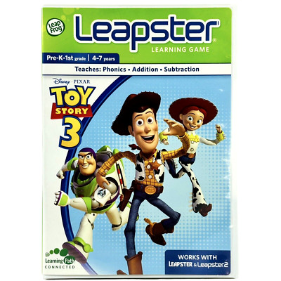 Toy Story 3 - Leapster Learning Game - Phonics Addition Subtraction ...