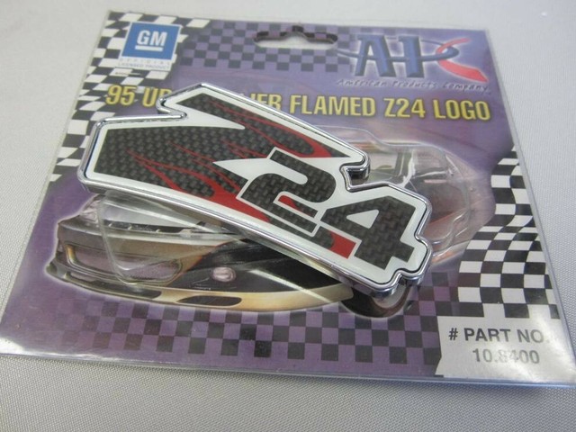 10 CHEVY CAVALIER NISSAN Z24 CARBON FIBER FENDER EMBLEM SIGN DECAL ...